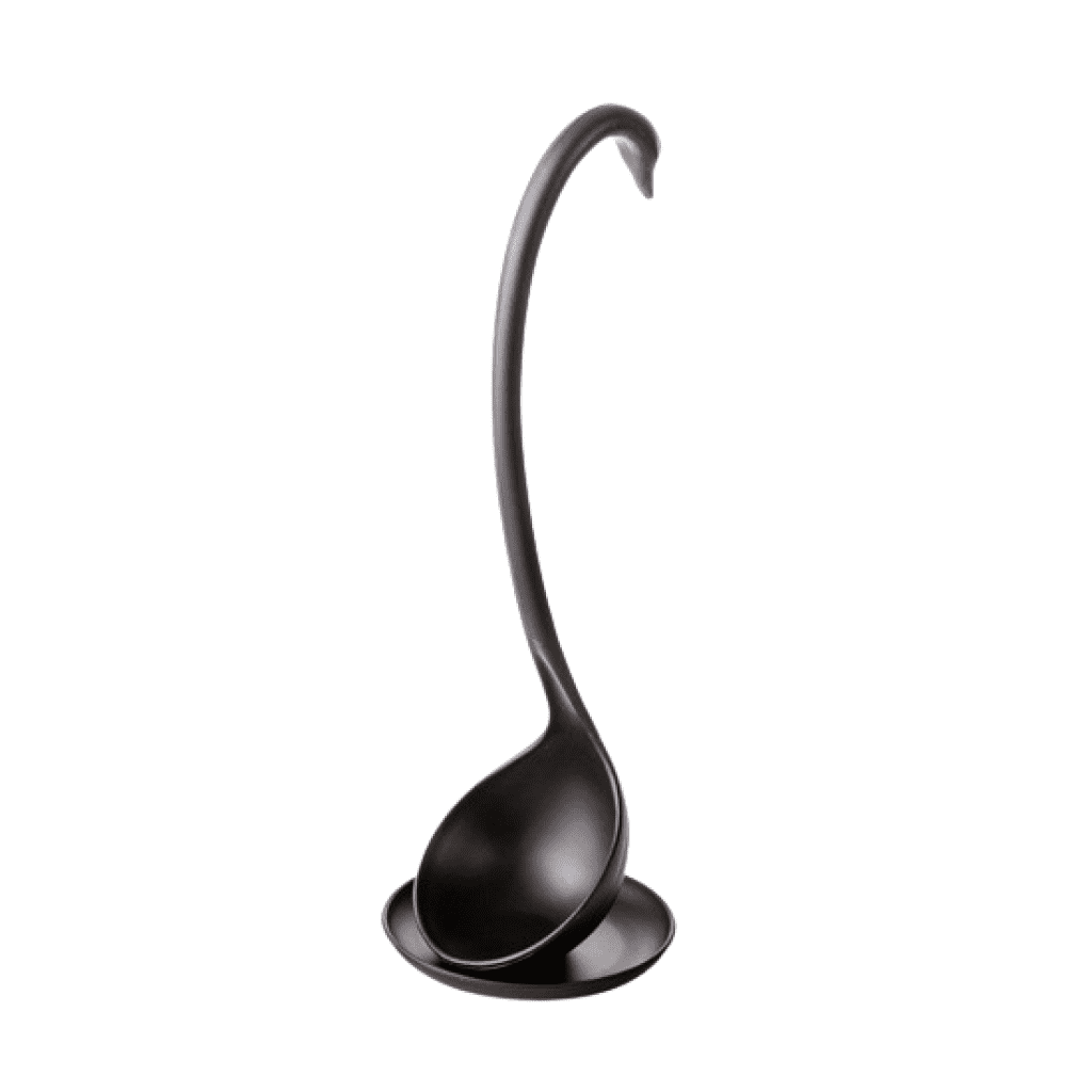 Louche en Plastique Cygne 28cm Noire - Ma Cuillère